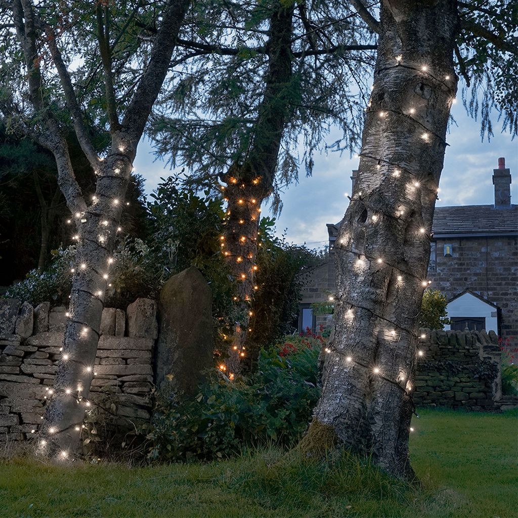 Outdoor string light ideas - 12 easy ways to make your garden sparkle ...