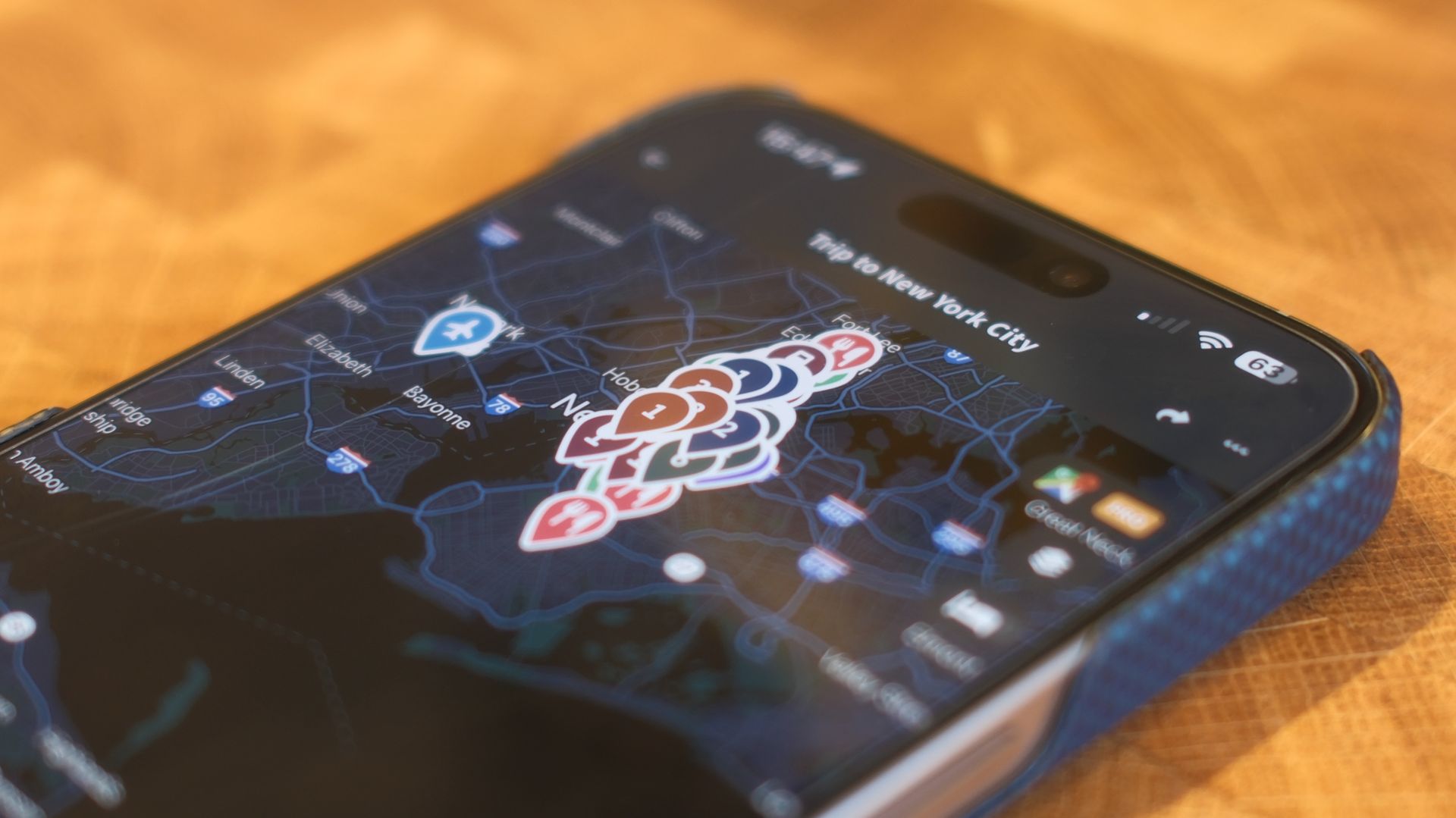 I've been using iPhone travel app Wanderlog to plan the perfect NYC ...