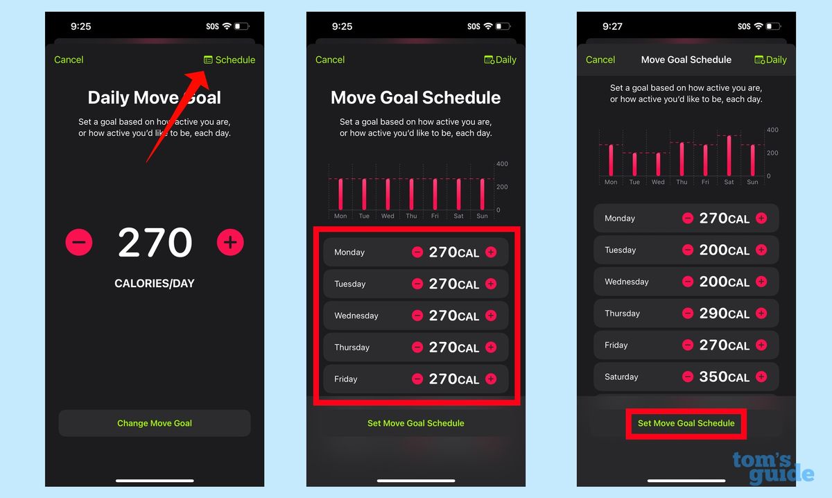 How to adjust your daily move goal in the iOS 18 Fitness app | Tom's Guide