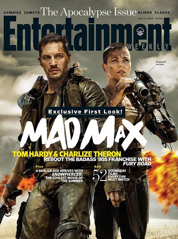 Tom Hardy And Charlize Theron Look Badass In Mad Max: Fury Road First ...