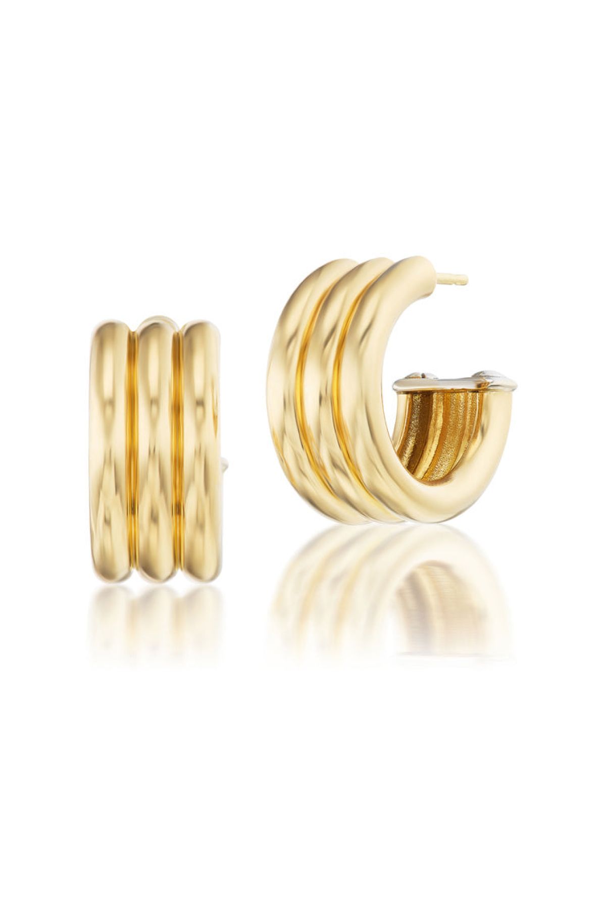 The 18 Best Chunky Hoop Earrings | Marie Claire