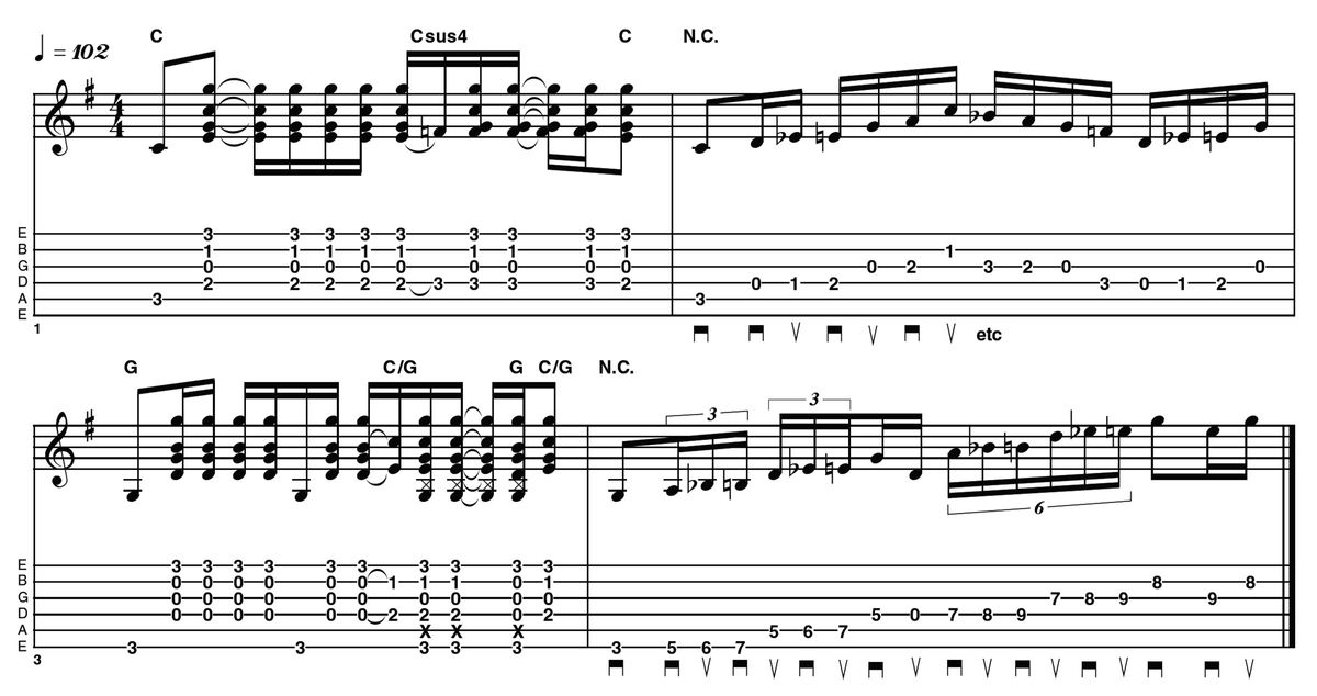 Crosspicking and Carter picking acoustic guitar lesson | Guitar World