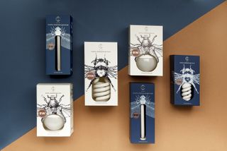 Insect-inspired packaging lights up beautiful new brand identity ...