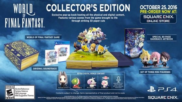 What's Inside The Three Upcoming Editions Of World Of Final Fantasy ...