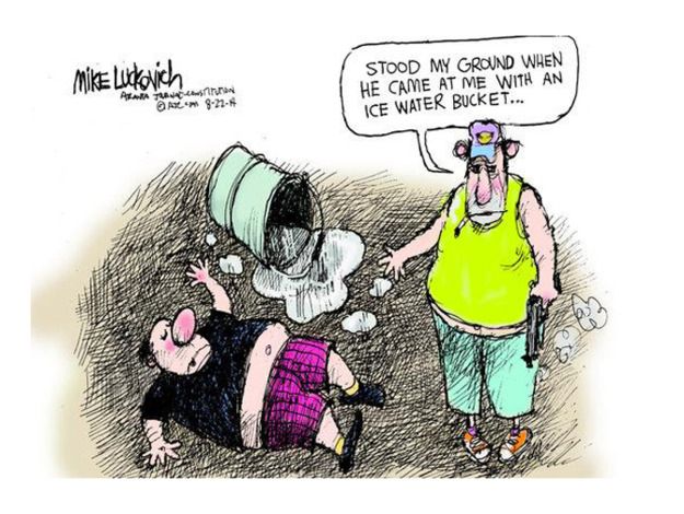 Editorial cartoon U.S. Ferguson ALS | The Week