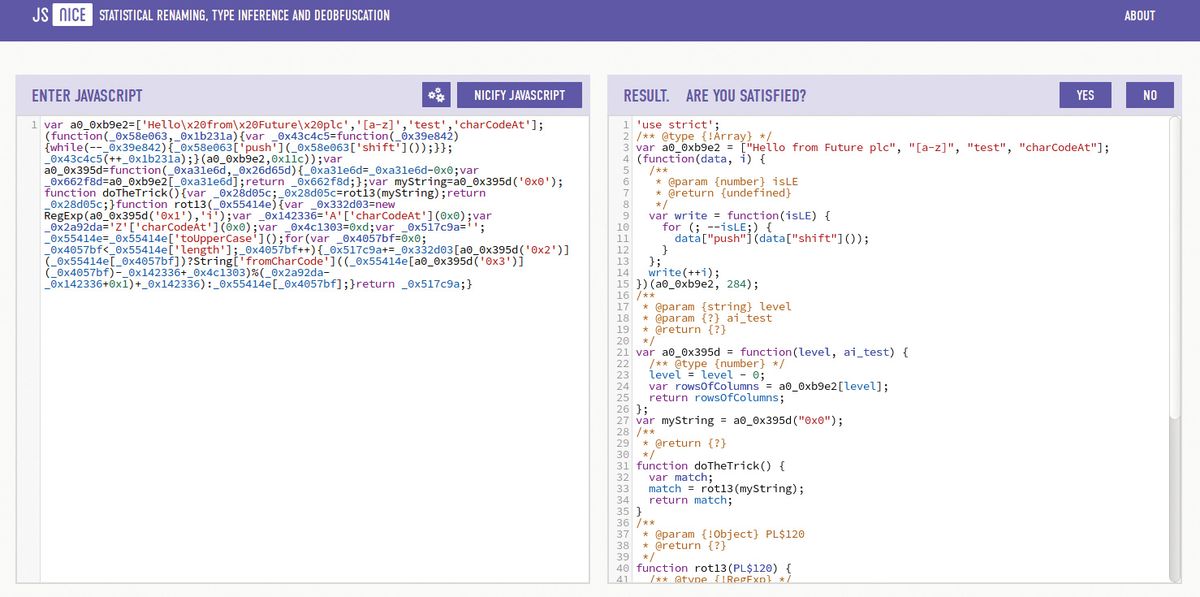 How To Hide Your Javascript Code From View Source Creative Bloq