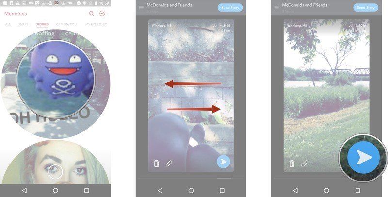 How to access and use Memories in Snapchat for Android | Android Central