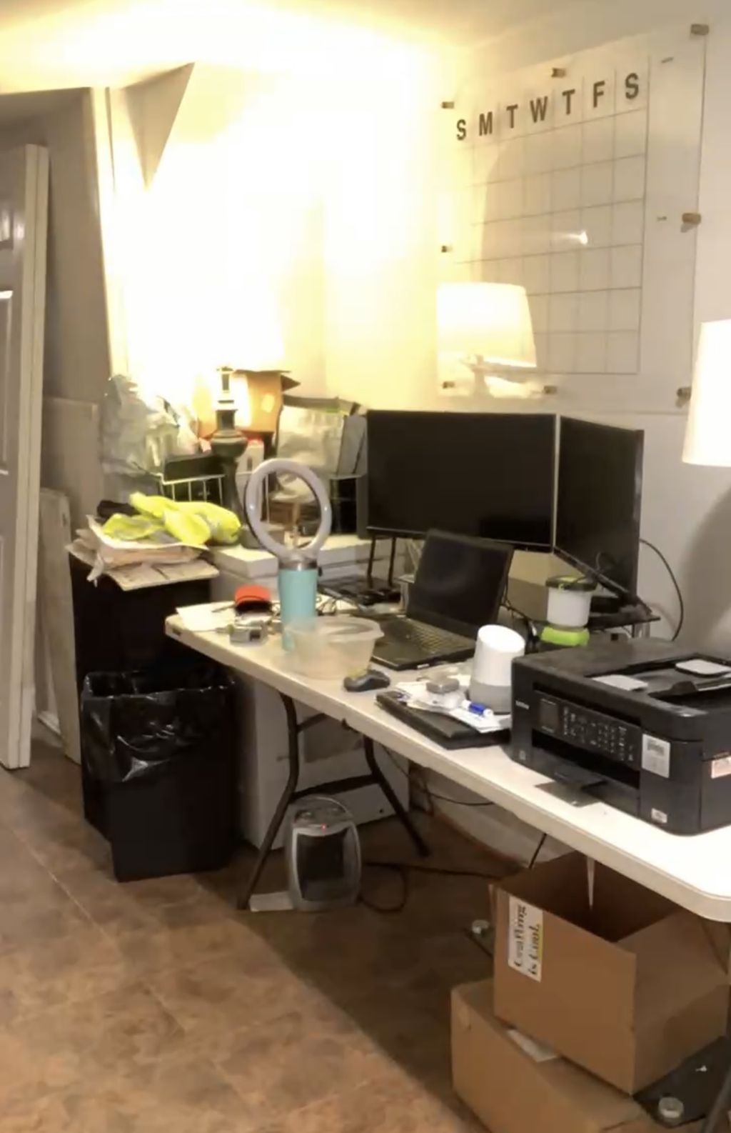 This IKEA hack uses 2 ALEX units & a counter as a desk | Livingetc