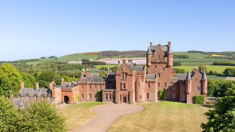 Alan Carr's new castle is 'a masterpiece of the baronial revival' with ...