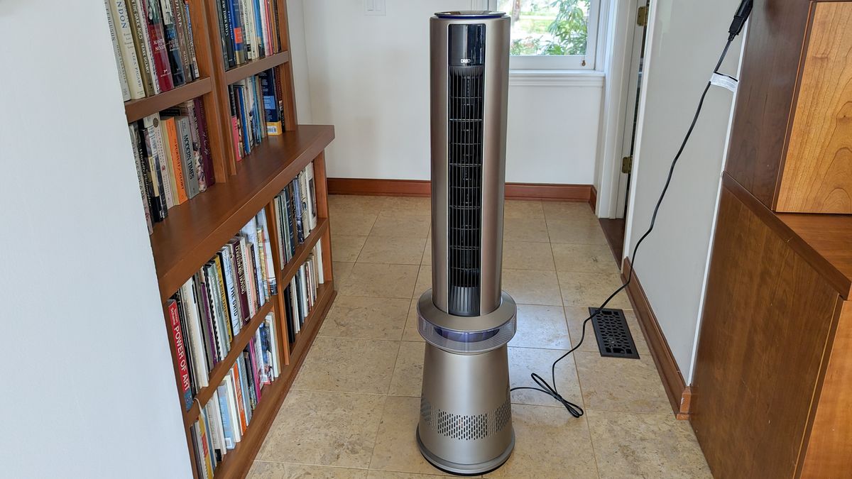 Dreo Air Purifier Tower Fan Mc710s Review Toms Guide