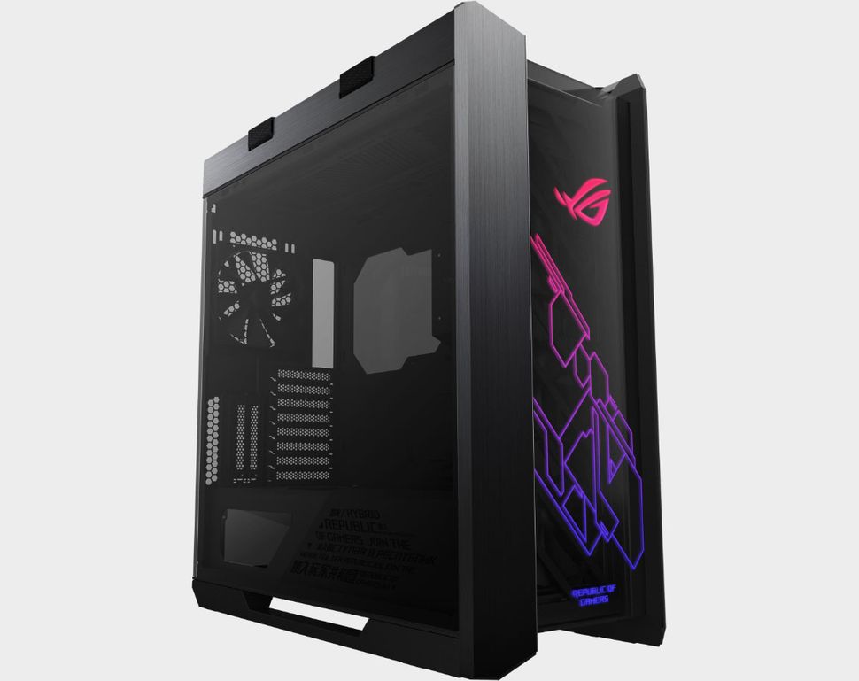 Asus built a case with vertical expansion slots to show off your ...