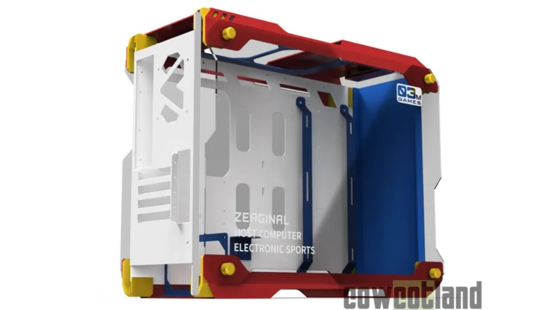 This Chassis Loves Airflow, Style, and Gundam Robots | Tom's Hardware