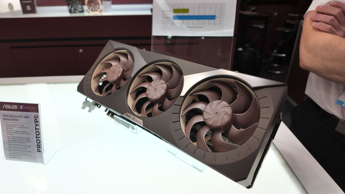 Asus and Noctua team up once more, this time creating a hulking three ...