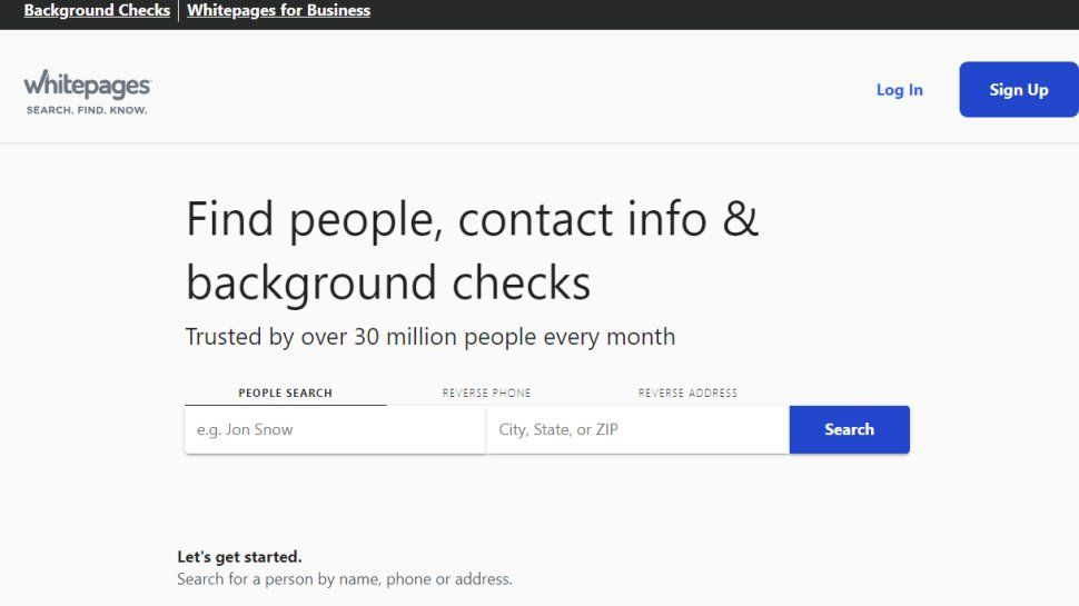 Best free people search finder service of 2024 | TechRadar