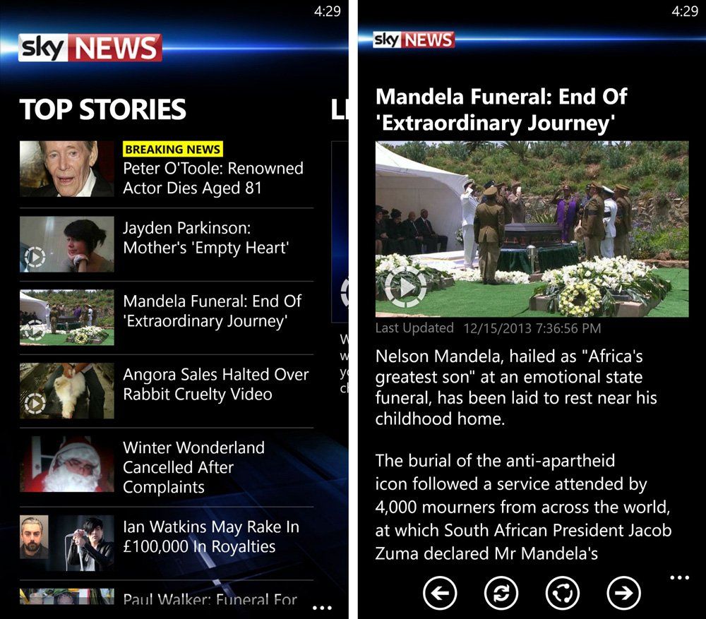 Watch live news or read the latest stories from the Sky News app on ...