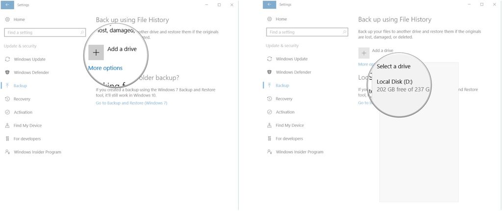 How To Use Windows 10 File History To Back Up Data Windows Central