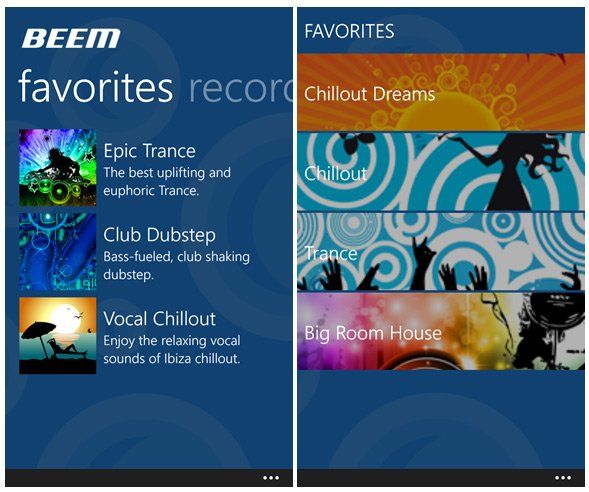Beem 2.0 hits the Windows Phone Store; enjoy DI.FM in a gorgeous new ...