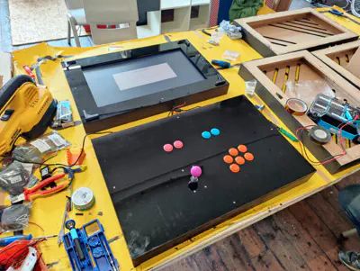 These Raspberry Pi arcade cabinets are designed for easy portability ...