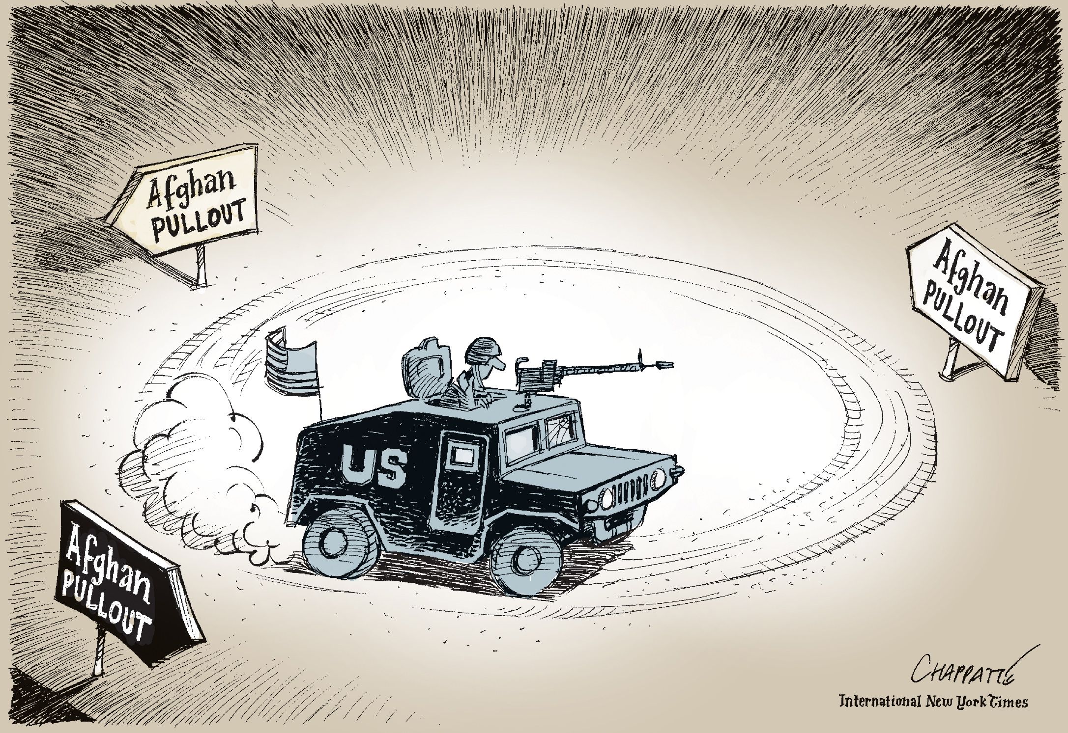 Editorial cartoon World U.S. Afghanistan Troops | The Week