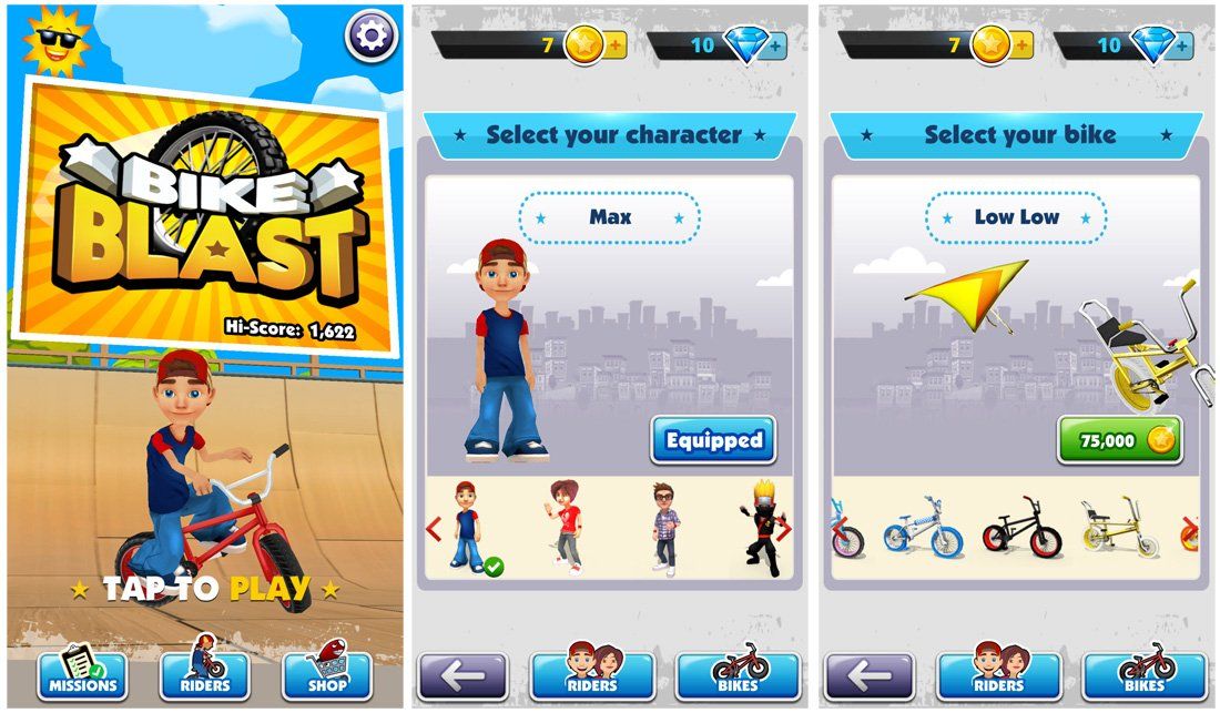 Bike Blast Run, a two-wheeled endless runner for Windows Phone ...