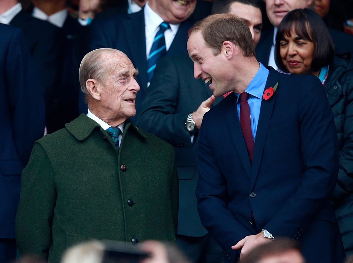 Prince William shares unseen photo of Prince George and Prince Philip ...