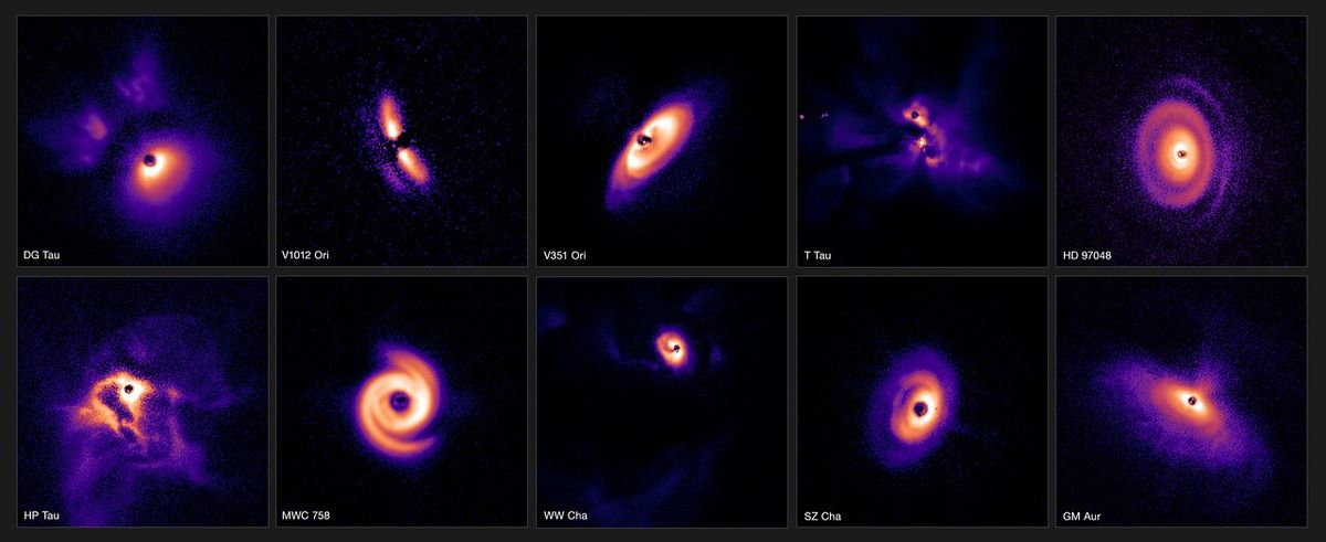 Stunning images from Very Large Telescope capture unique views of ...