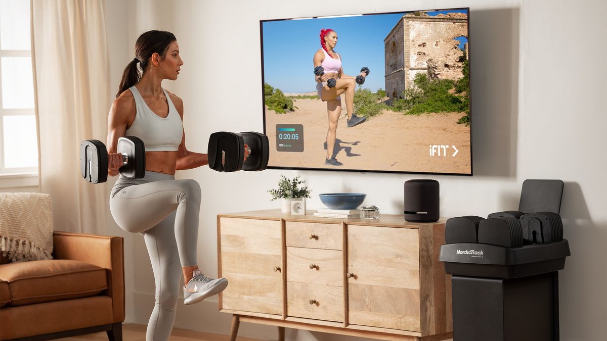 Alexa can help you work out with these voice-controlled adjustable ...