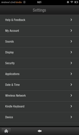 Quick Navigation Tour - The Amazon Kindle Fire: Benchmarked, Tested ...