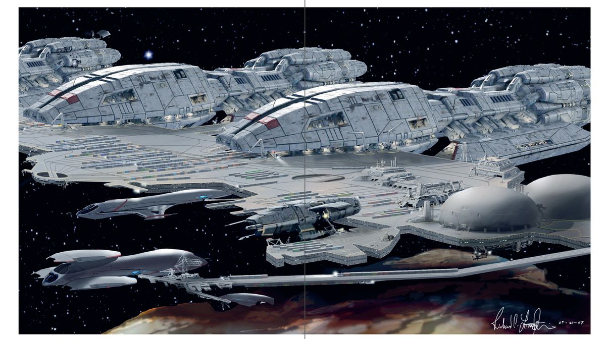 Here's an exclusive 1st look at 'Battlestar Galactica: Designing ...