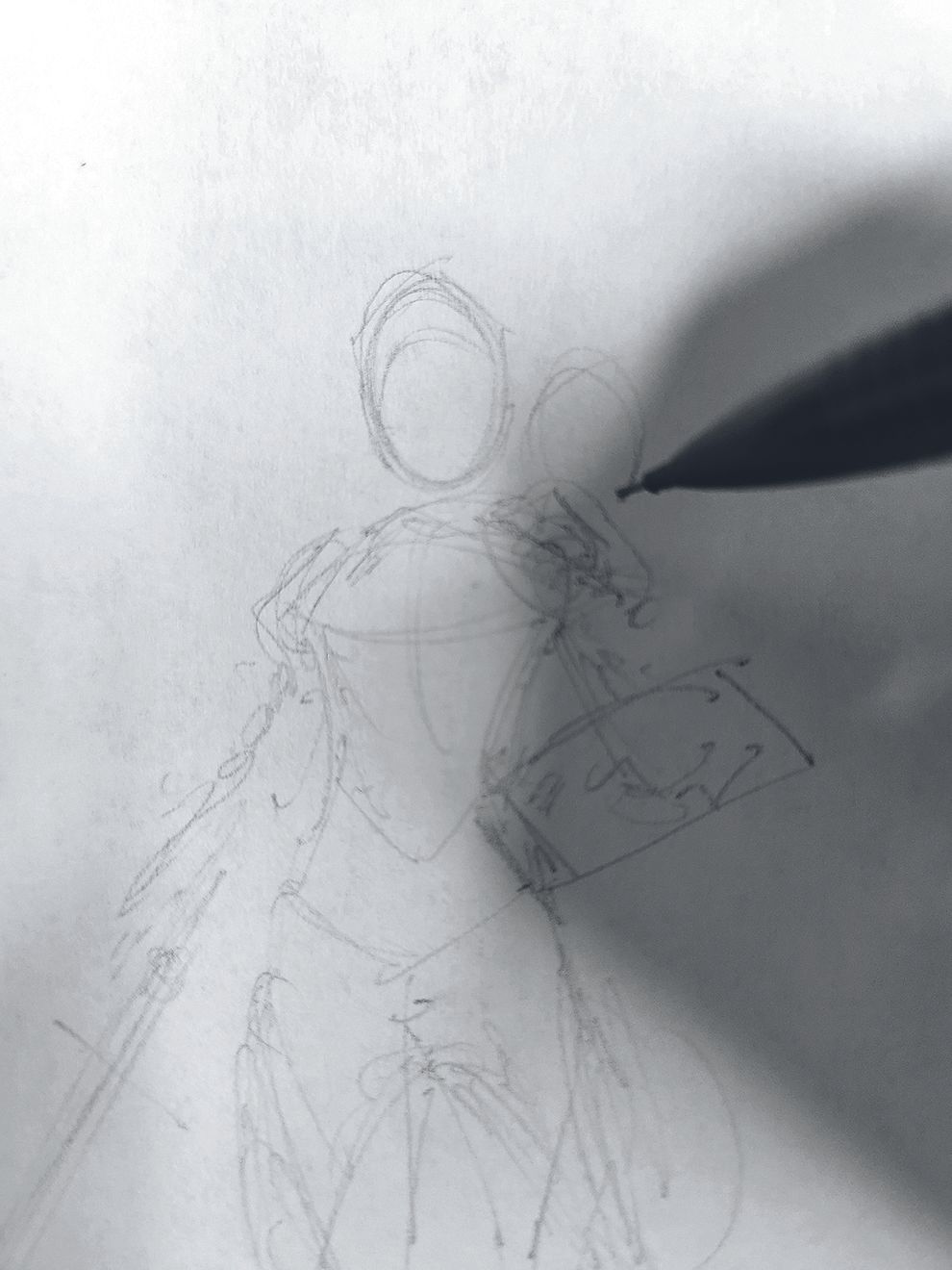 Marvel and DC Comics artist shows how to a draw a character with pencil ...