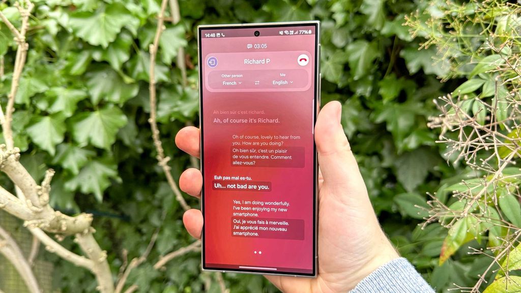 Samsung Galaxy S24's AI in-call translation makes talking in other ...