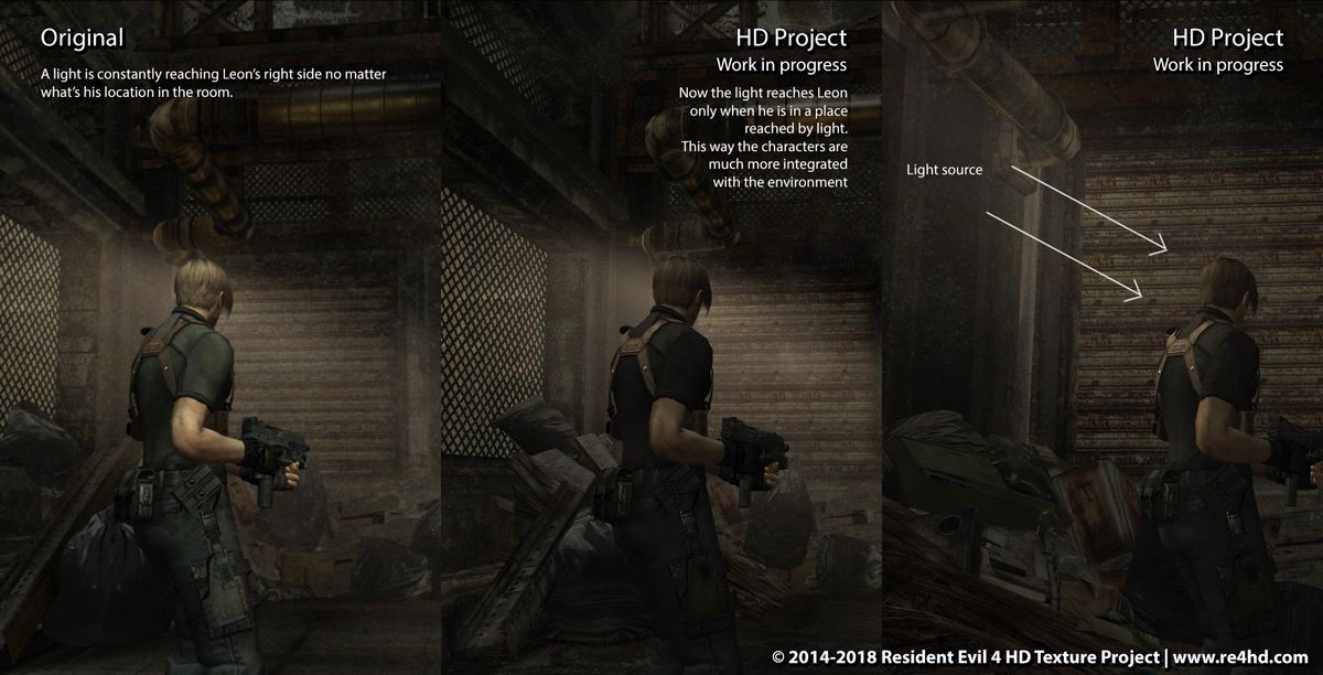 Resident Evil 4 HD Project mod adds dynamic lighting to The Island ...