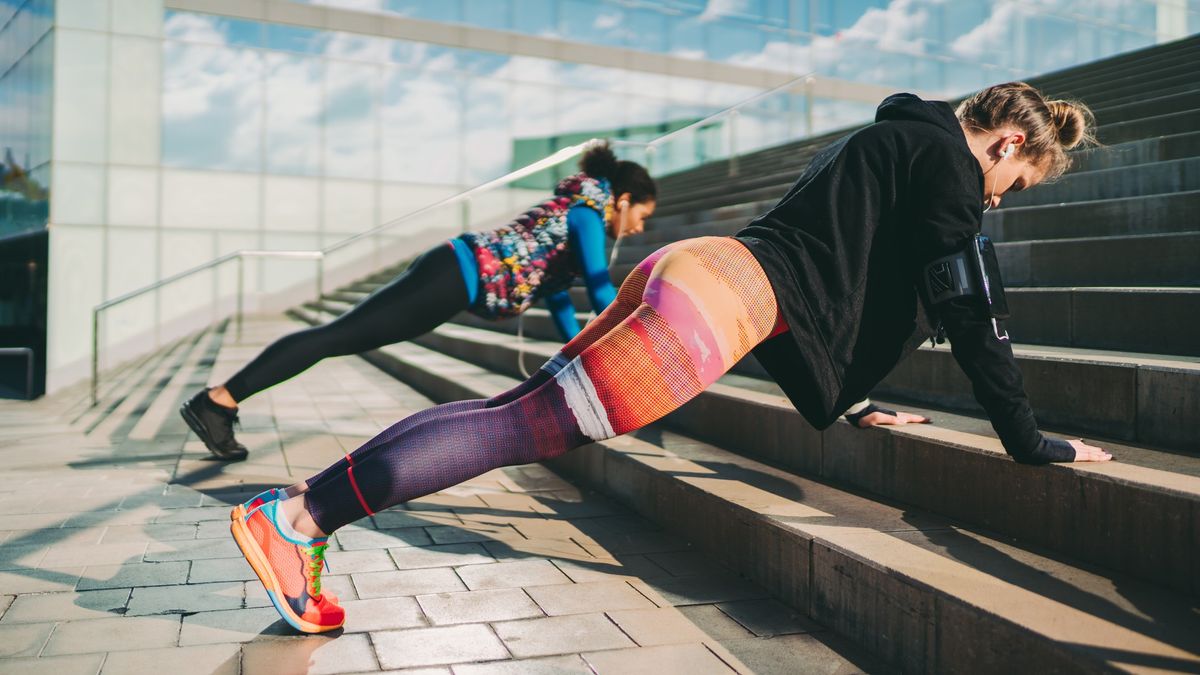 Forget stairclimbers — this 5-move staircase workout sculpts full-body ...