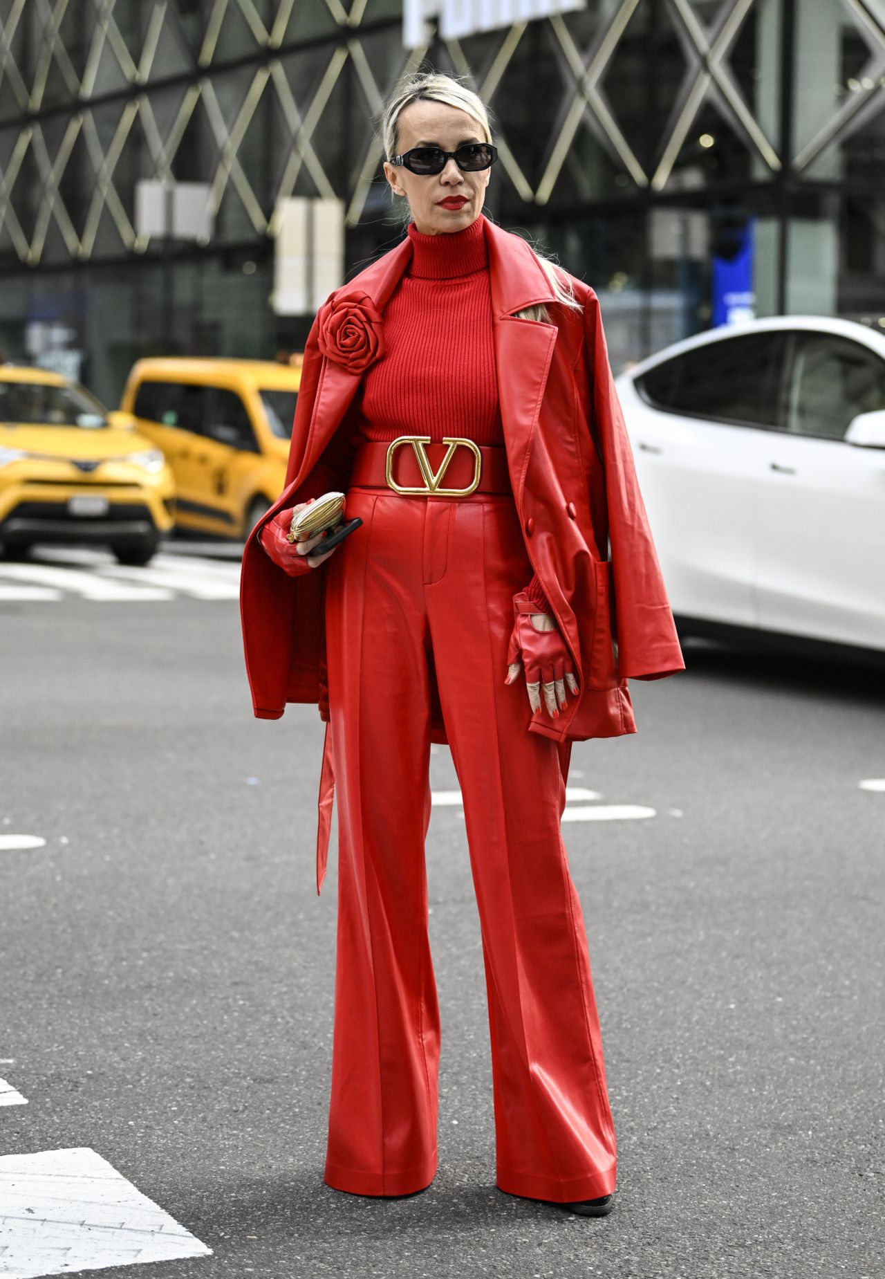 Designer Logo Belts: The Accessory Everyone Wore to New York Fashion ...