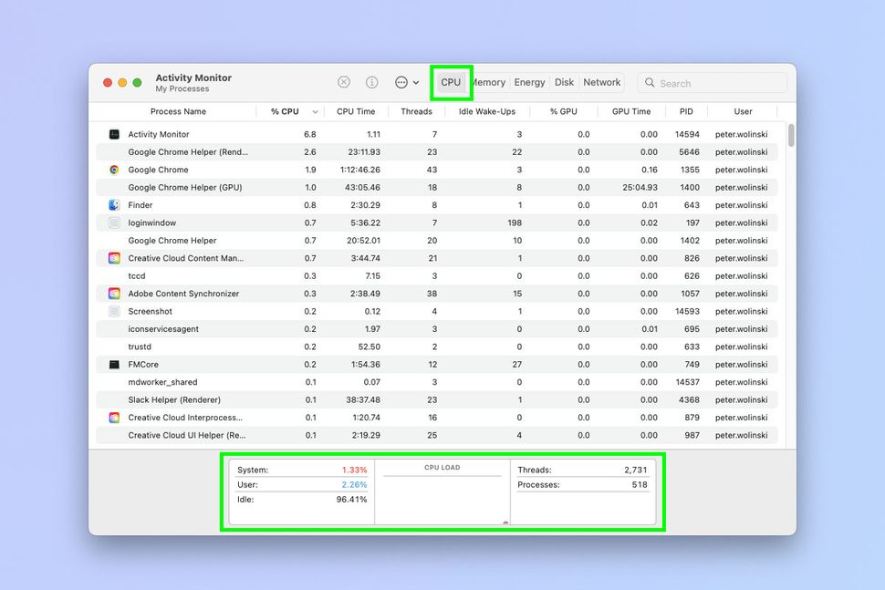 How to check CPU usage on Mac | Tom's Guide