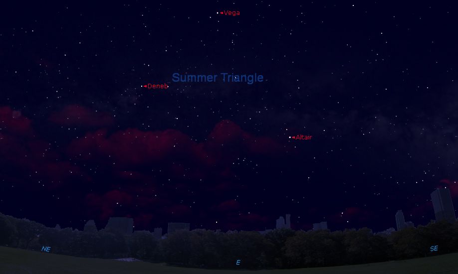 See the Summer Triangle in Night Sky This Weekend | Space