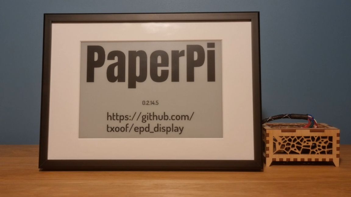 Raspberry Pi PaperPi App Offers Cool E-Ink Display Tools | Tom's Hardware