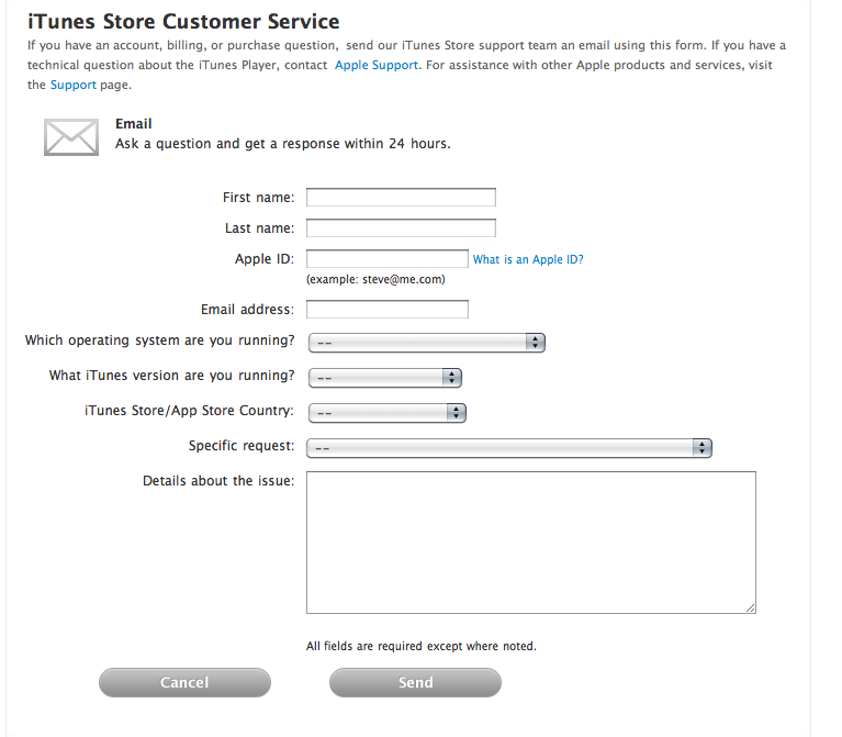 Daily Tip: how to contact iTunes support with billing and account ...