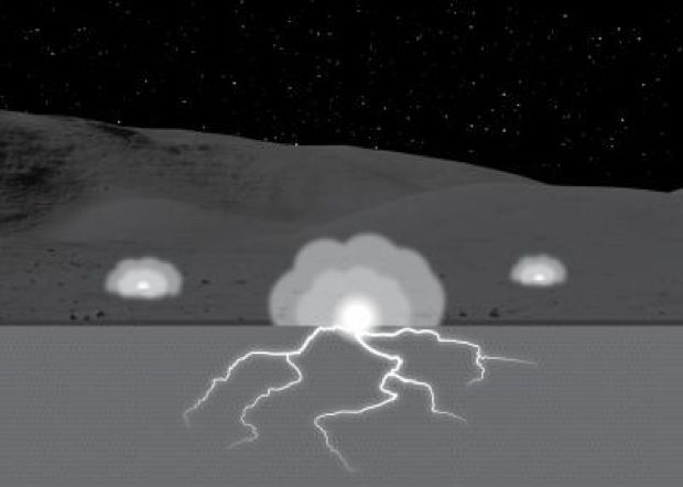 Electric Moon Sparks May Break Down Lunar Dirt | Space