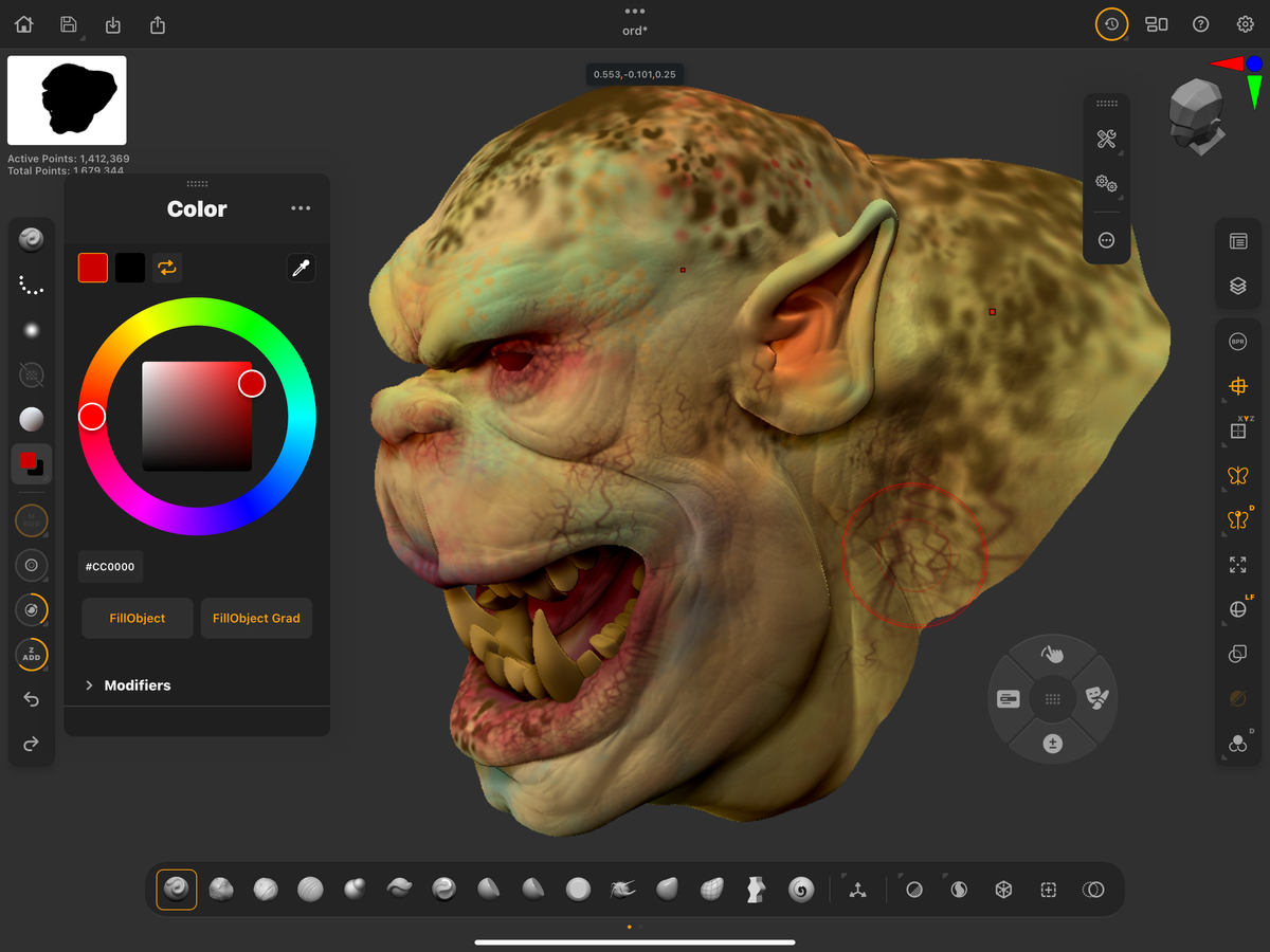 ZBrush for iPad: 10 beginner tips to get started in mobile 3D modelling ...