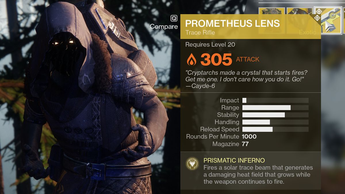 Destiny 2's new laser-blasting Exotic rifle completely upended PvP ...