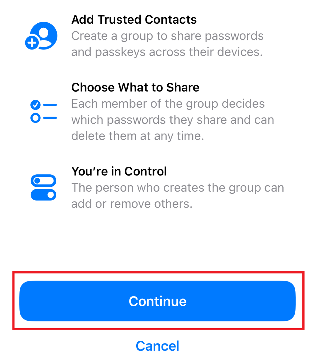 Sharing passwords on iPhone - this new trick makes it so easy | Livingetc