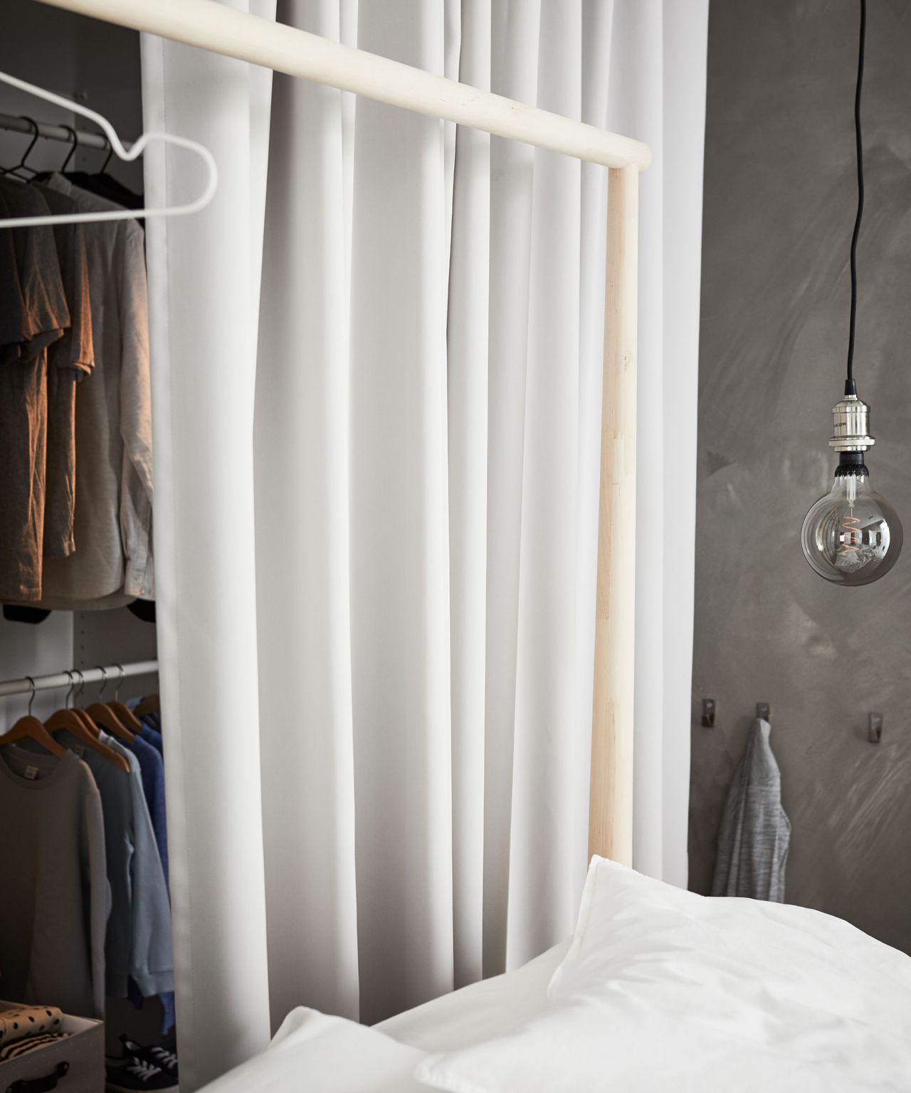 Curtain closet ideas: 11 designs that add elegant texture to a closet ...