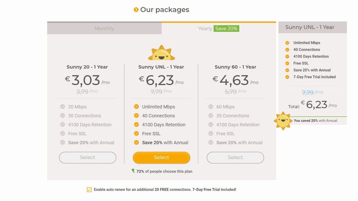 Sunny Usenet review | TechRadar