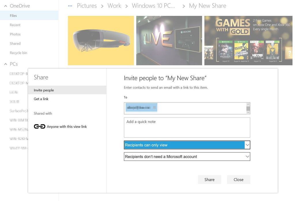 How to share folders in OneDrive from Windows 10 | Windows Central
