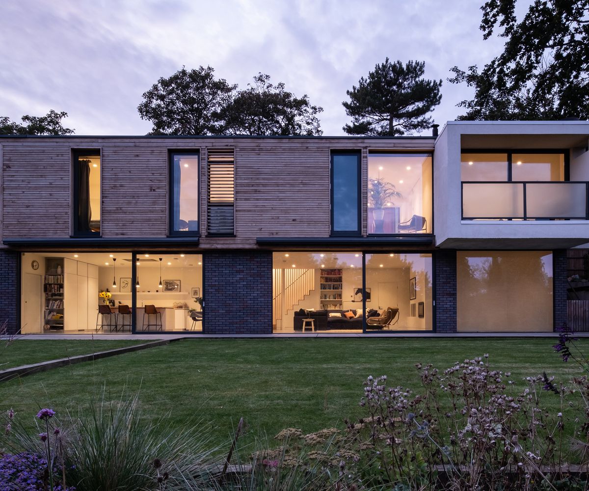 Novice self-builders replace old bungalow with modern home | Homebuilding