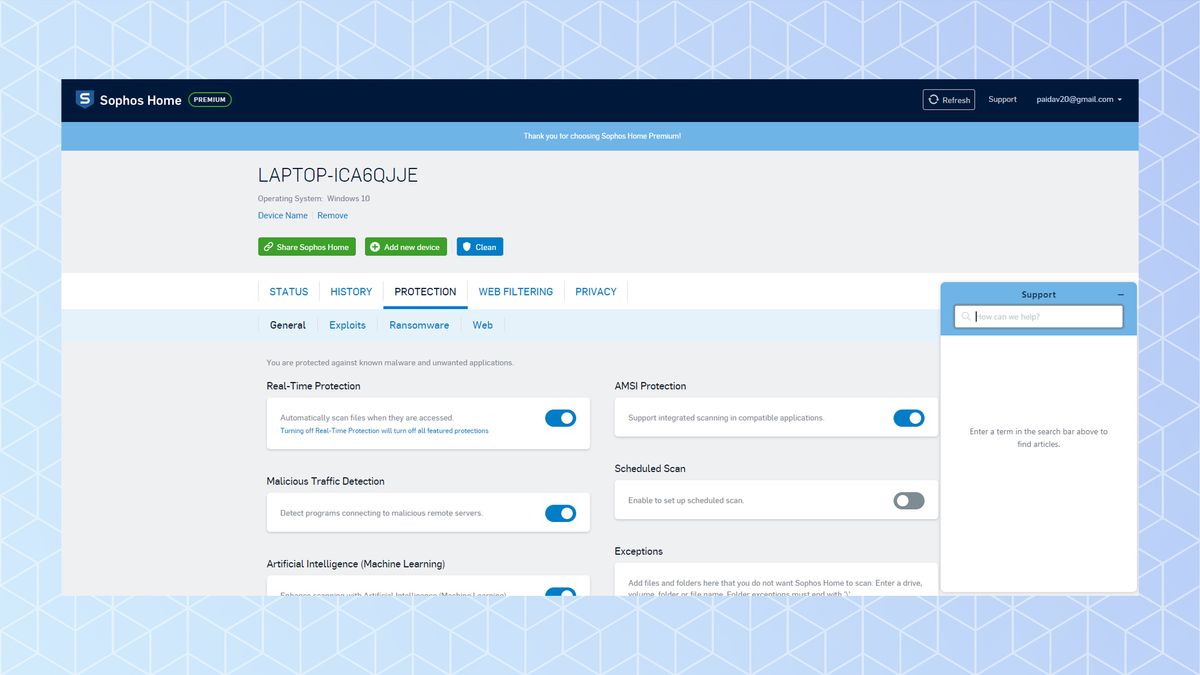 Sophos antivirus review | Tom's Guide