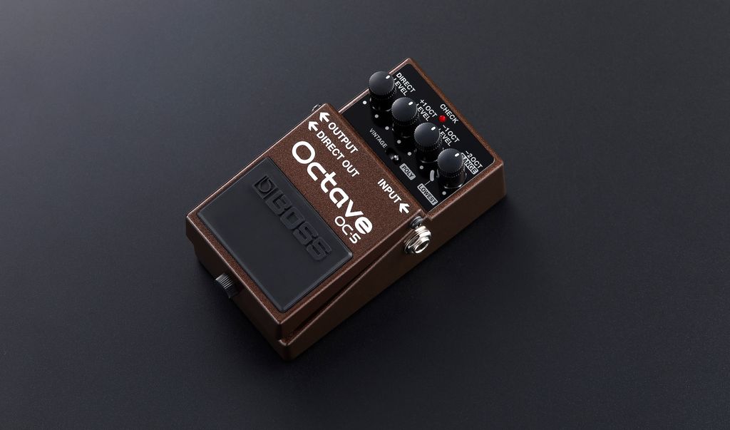 The Boss Octave pedal's Poly mode allows guitarists to make their own ...