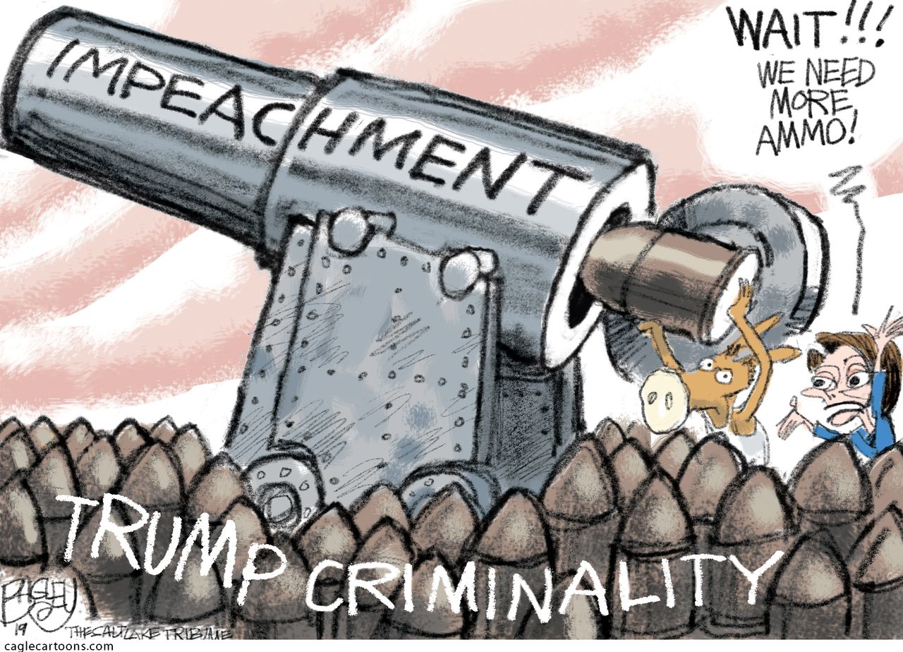 7 scathingly funny cartoons about new calls for impeachment | The Week