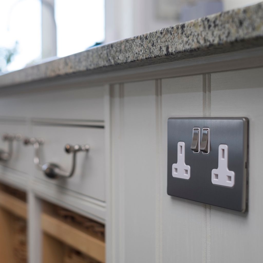 Where do you put sockets on a kitchen island? | Ideal Home